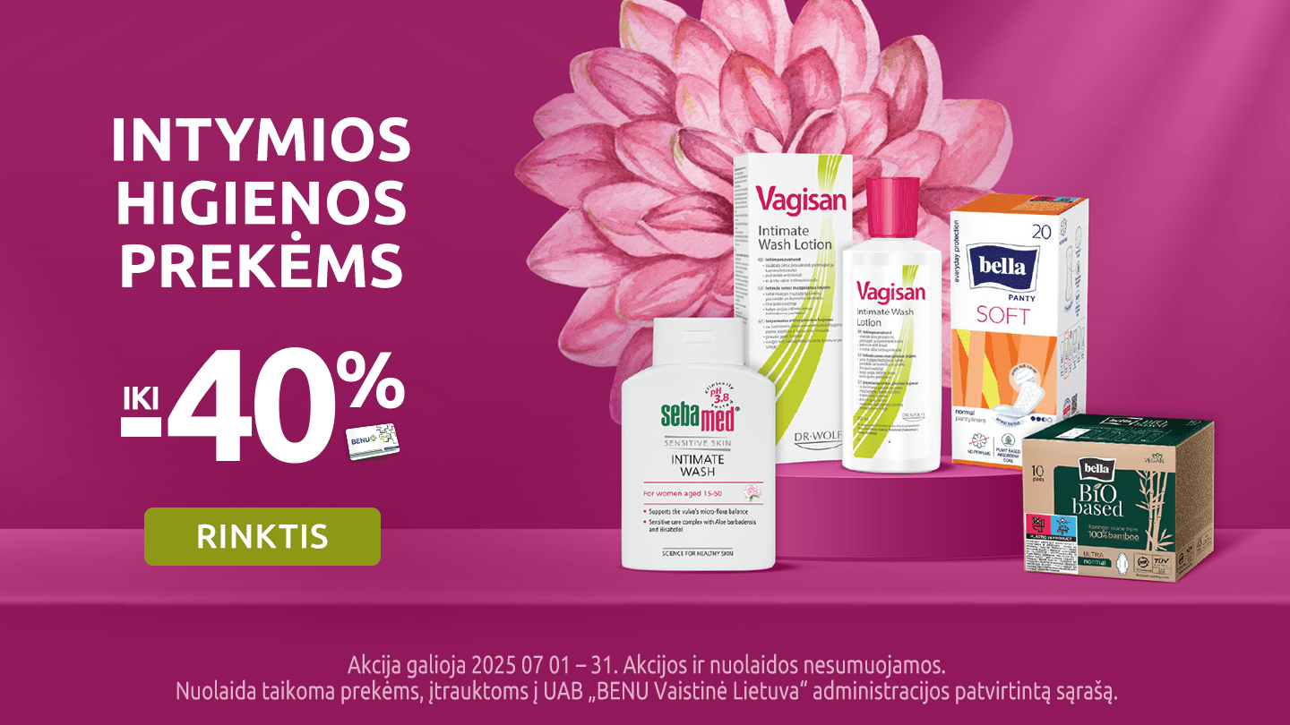 Akcijos | Užeik į BENU e. vaistinę